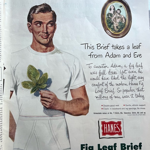 Art | 195 Hanes Large Advertisement | Poshmark